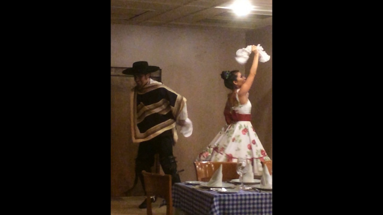Traditional funny Chilean dance - Santiago, Chile - YouTube