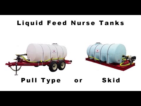Liquid Feed Tanks Pull Type & Skid - YouTube