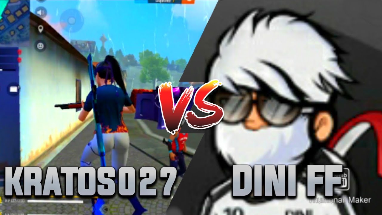 KRATOS027 VS DINI FF?QUAL EMULADOR JOGA MAIS?? - YouTube