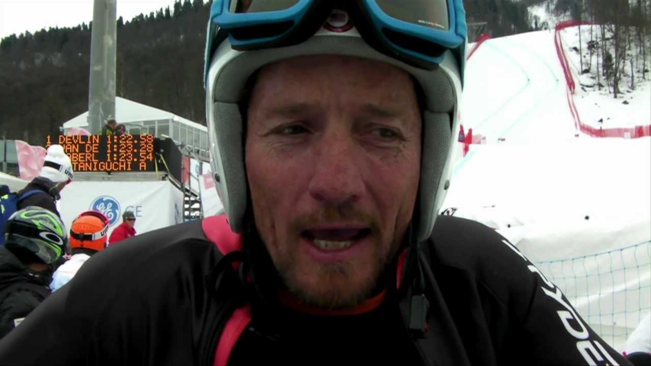 USA's Christopher Devlin-Young wins men's downhill sitting - 2013 IPC ...