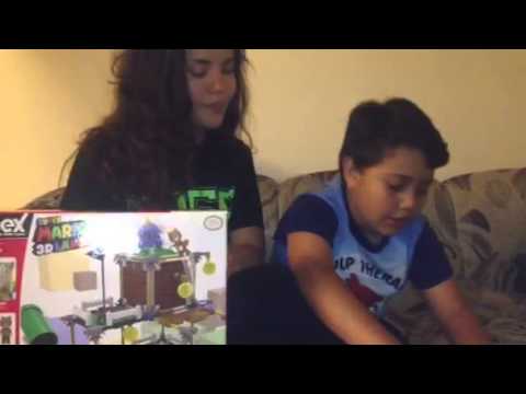 Super Mario 3D land prongo building set ( K'nex) - YouTube