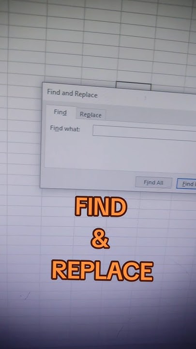 How to Open Find and Replace in Excel Using Shortcut Key 💡🔥#ExcelShorts#ExcelTricks # ...