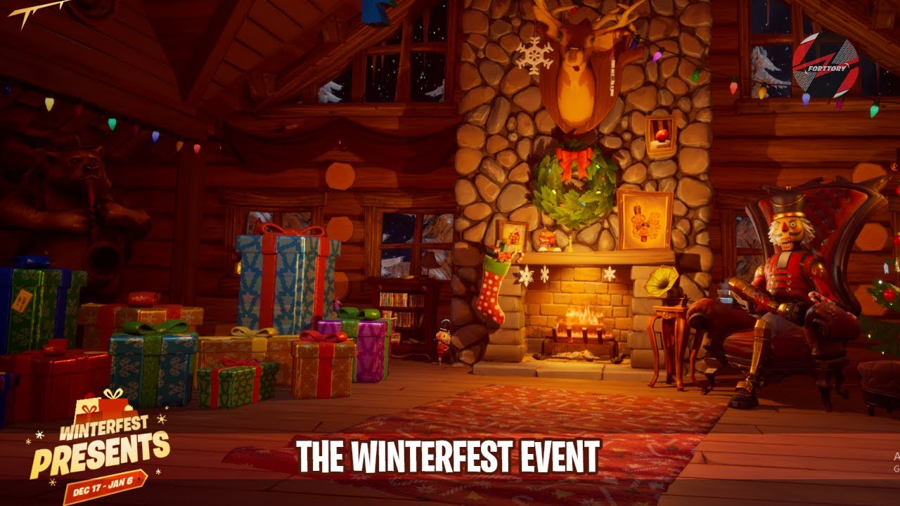 Fortnite Winterfest Event Lobby Leaked! - YouTube