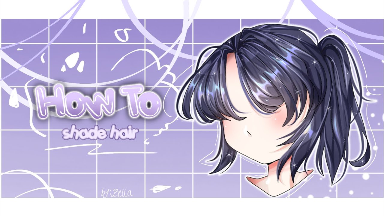 How to shade hair || tutorial || - YouTube