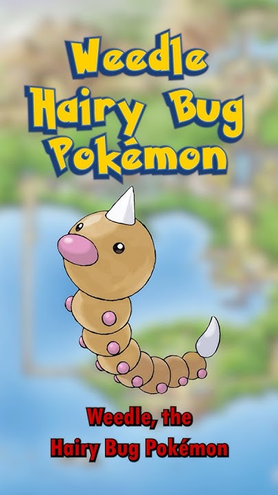 Daily Pokédex 013: Weedle #pokemon #shorts - YouTube