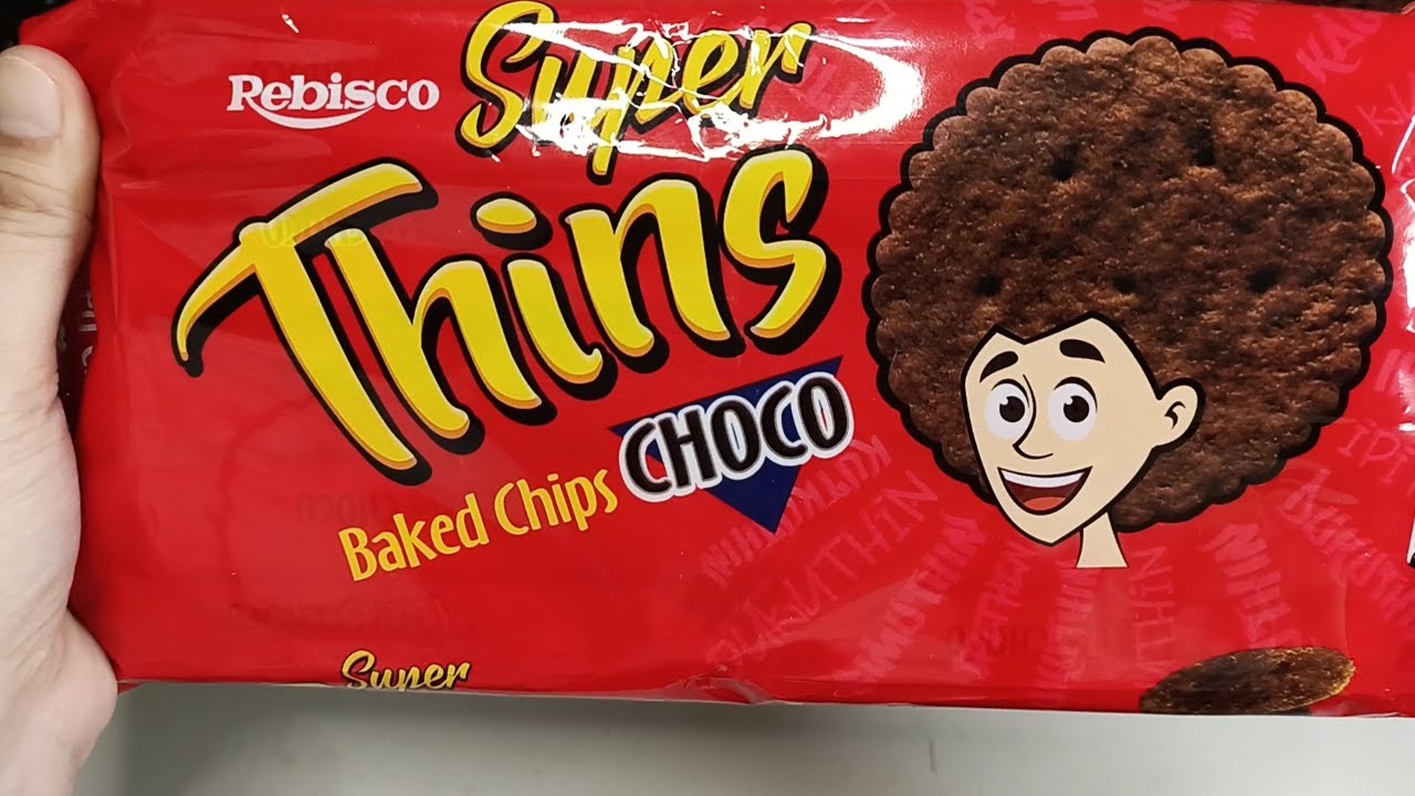 REBISCO SUPER THINS BAKED CHIPS CHOCO - YouTube