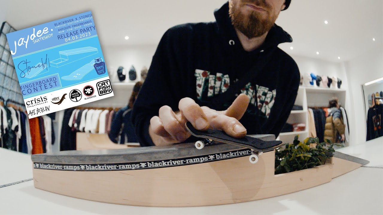 Stoned Obstacles X Blackriver-Ramps @ Jaydee Skateshop - Ramp Release ...