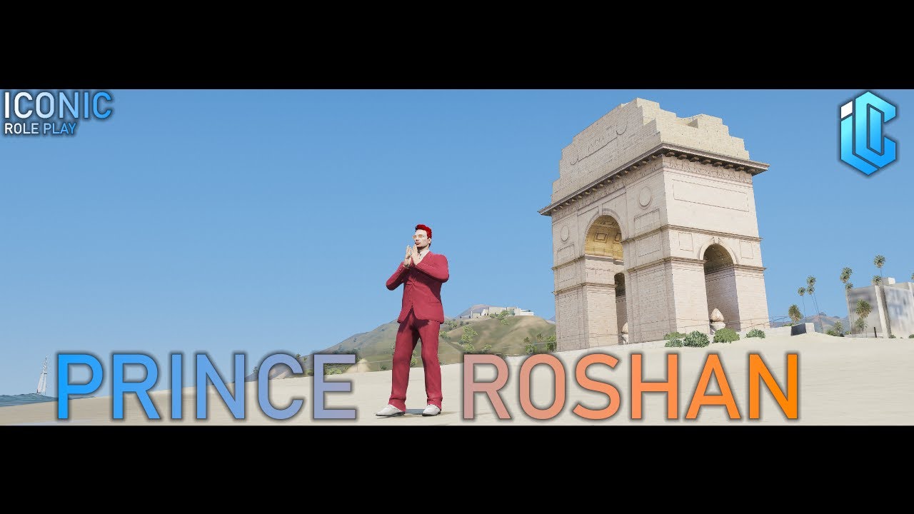 #1 - ICONIC STAR Prince Roshan Enters !! | 2K 60FPS | Road to 1K Subs | #RP #GTA5 #ICRP | - YouTube