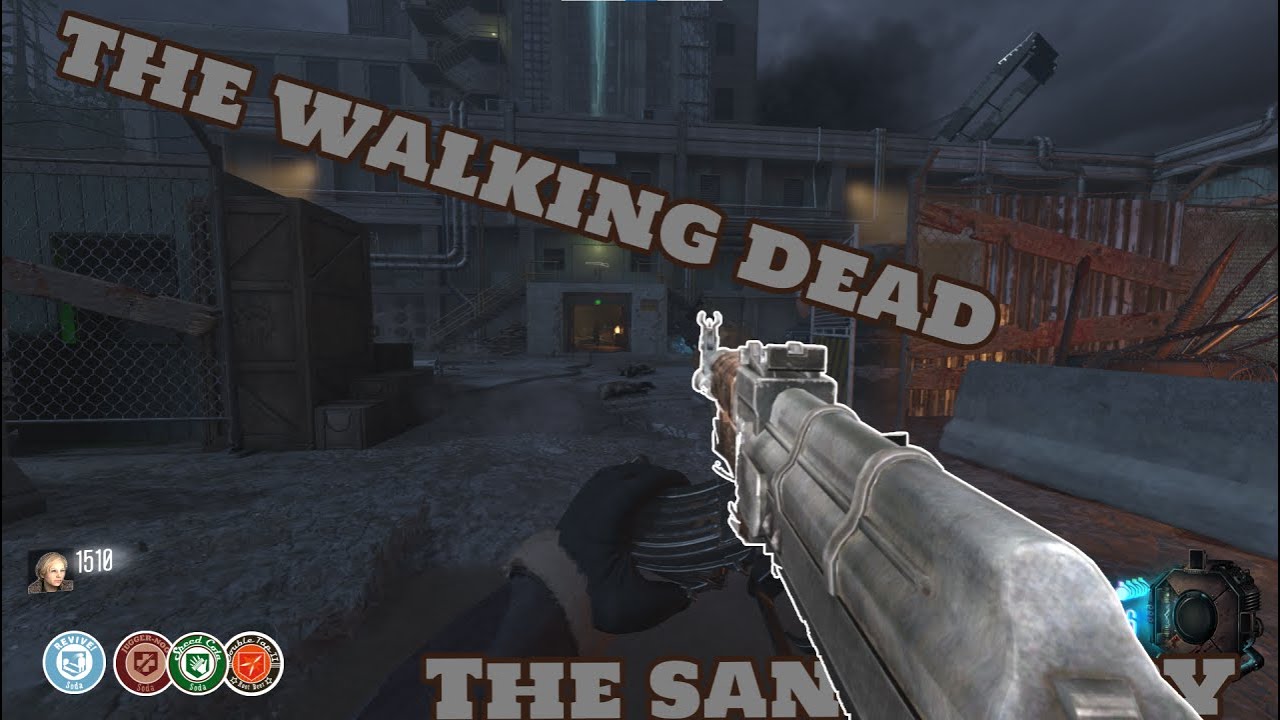 Bo3 the walking dead (the Sanctuary) custom zombie map (no commentary ...