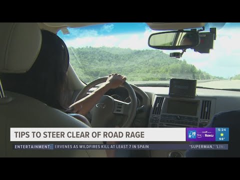 TIPS: How to steer clear of road rage when behind the wheel - YouTube
