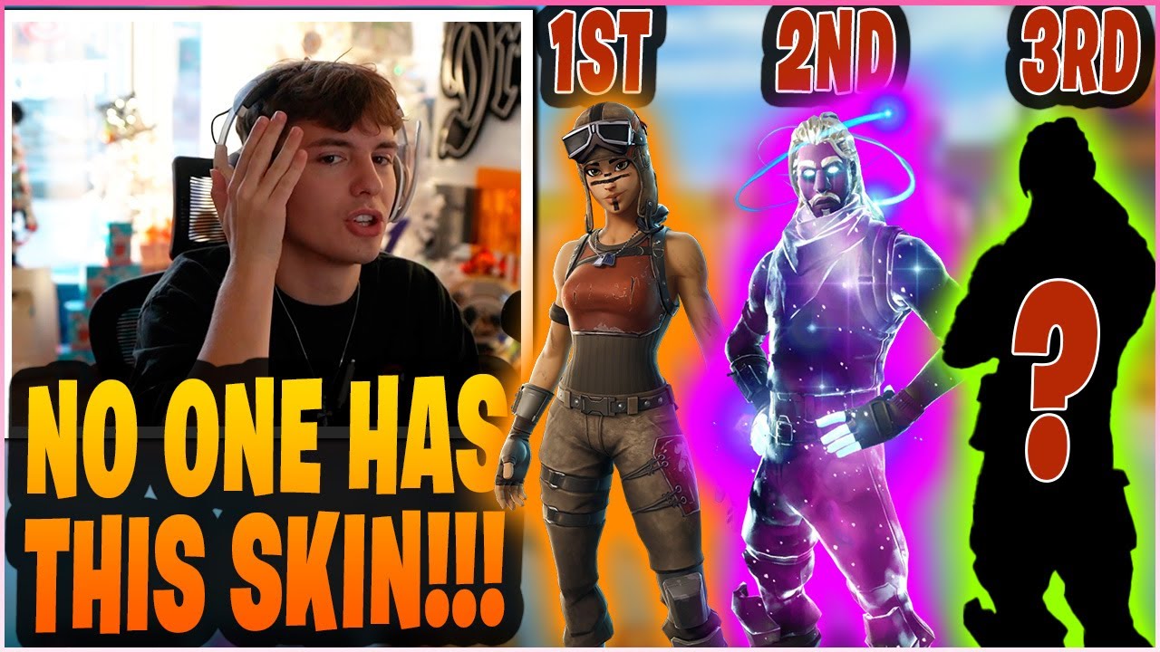 CLIX REVEALS HIS 3rd RAREST Fortnite SKIN & PICKAXE & USES IT TO RANK ...