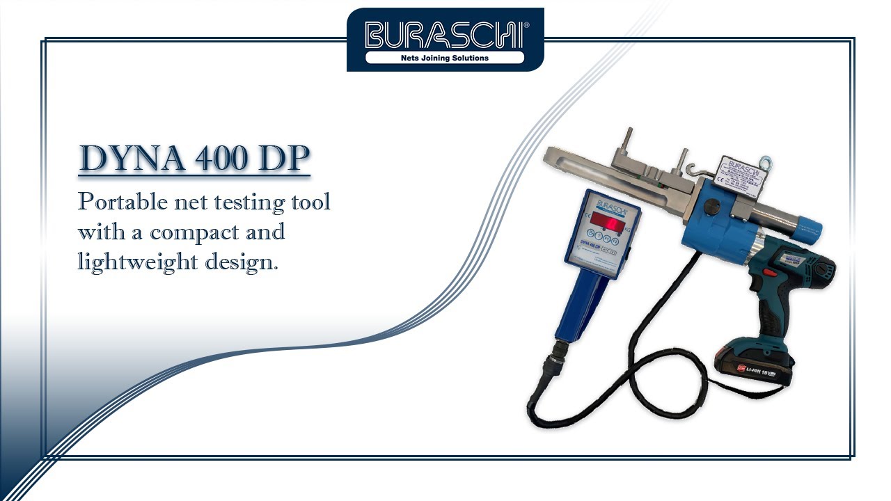 DYNA 400 DP - Testing tool for fishing and security nets (net testing ...