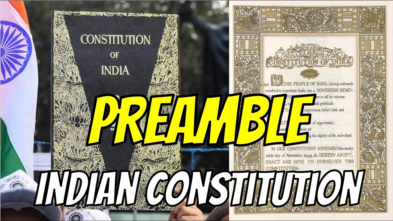 Preamble of Indian Constitution | Importance of Preamble | Indian ...