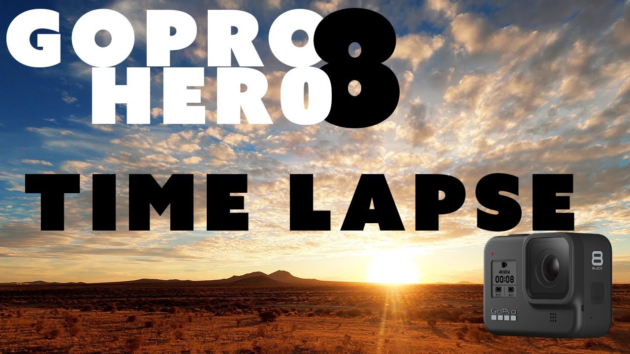 Sunrise Time Lapse Using the GoPro Hero 8 - YouTube