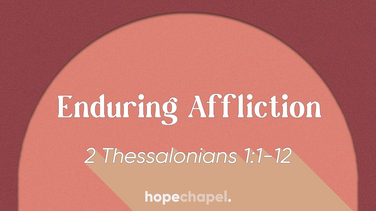 Enduring Affliction - YouTube