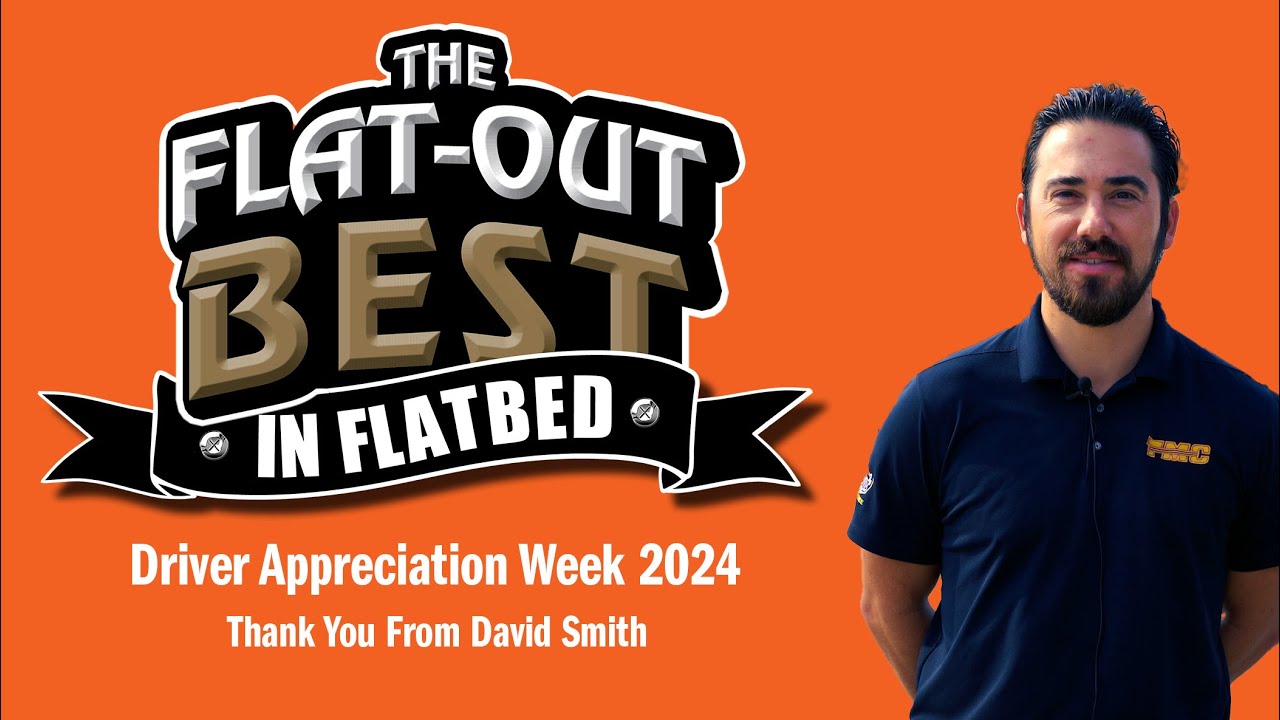 Driver Appreciation Week 2024: Thank you from David Smith - YouTube
