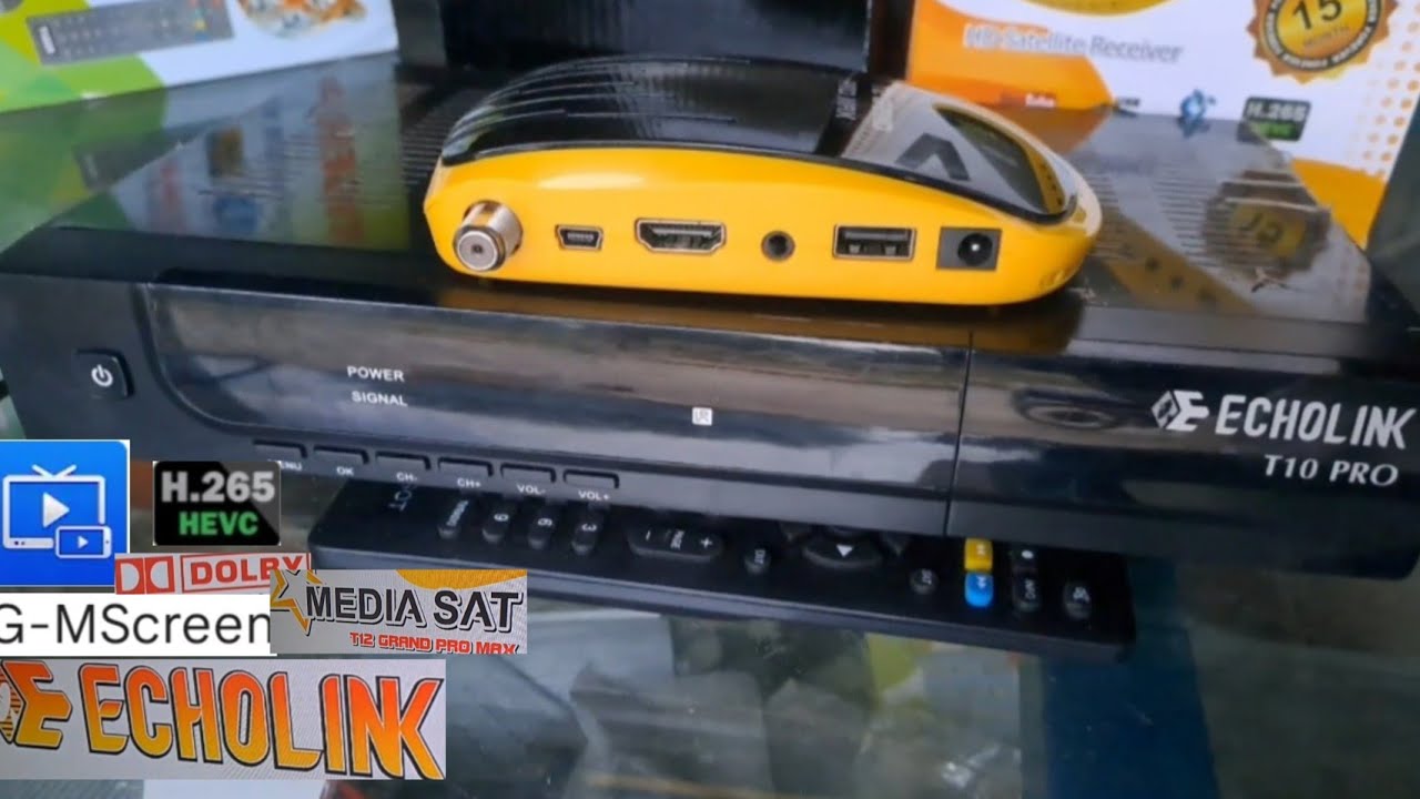 media set mine old and echolink - YouTube