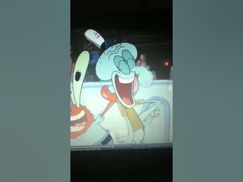 Squidward laughing - YouTube