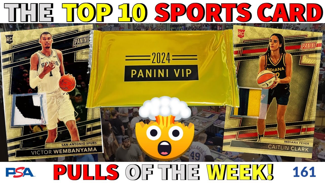 THESE VIP NATIONAL PACKS ARE INSANE! 🔥 | TOP 10 SPORTS CARD PULLS OF ...