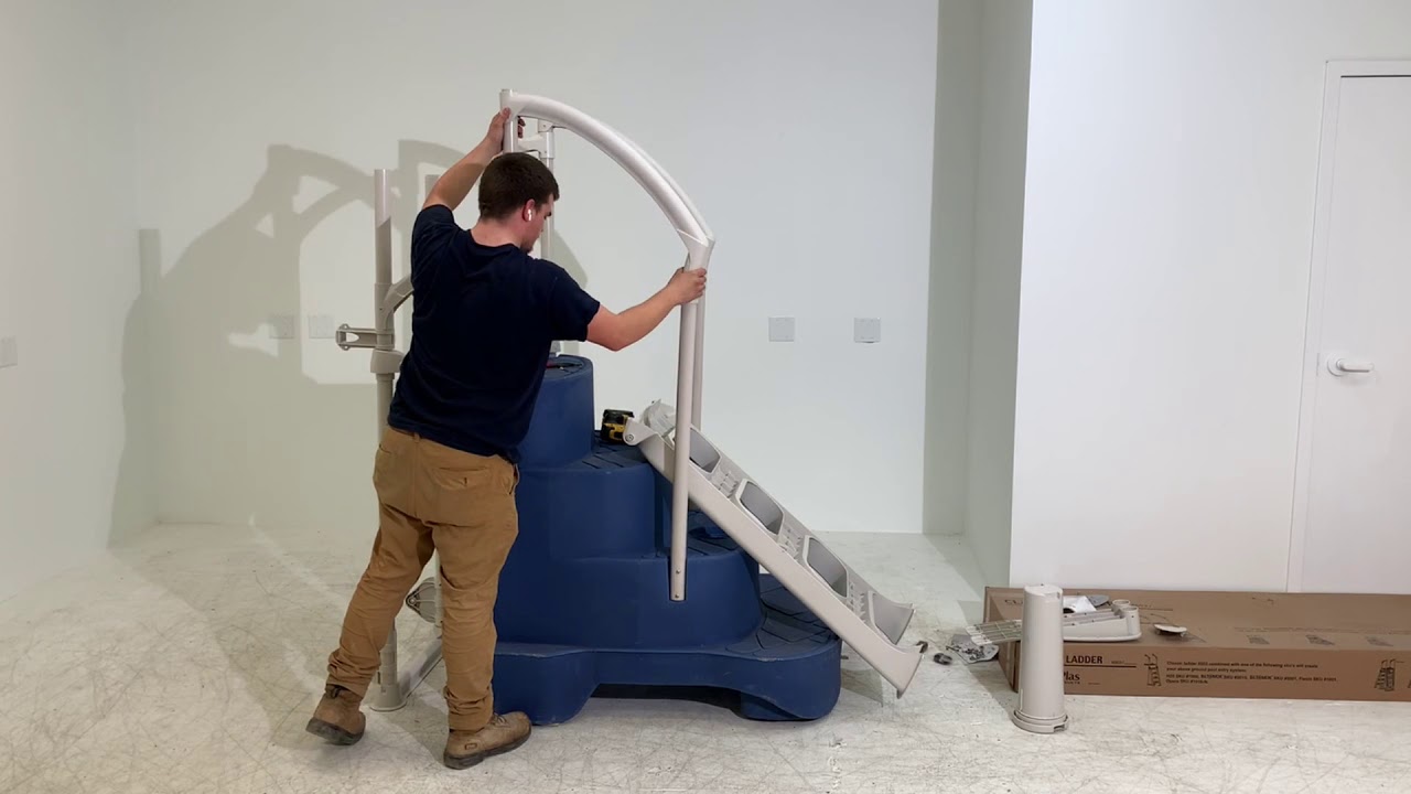 Galaxy Home Recreation Shows you how to Build your Opera Pool Ladder ...