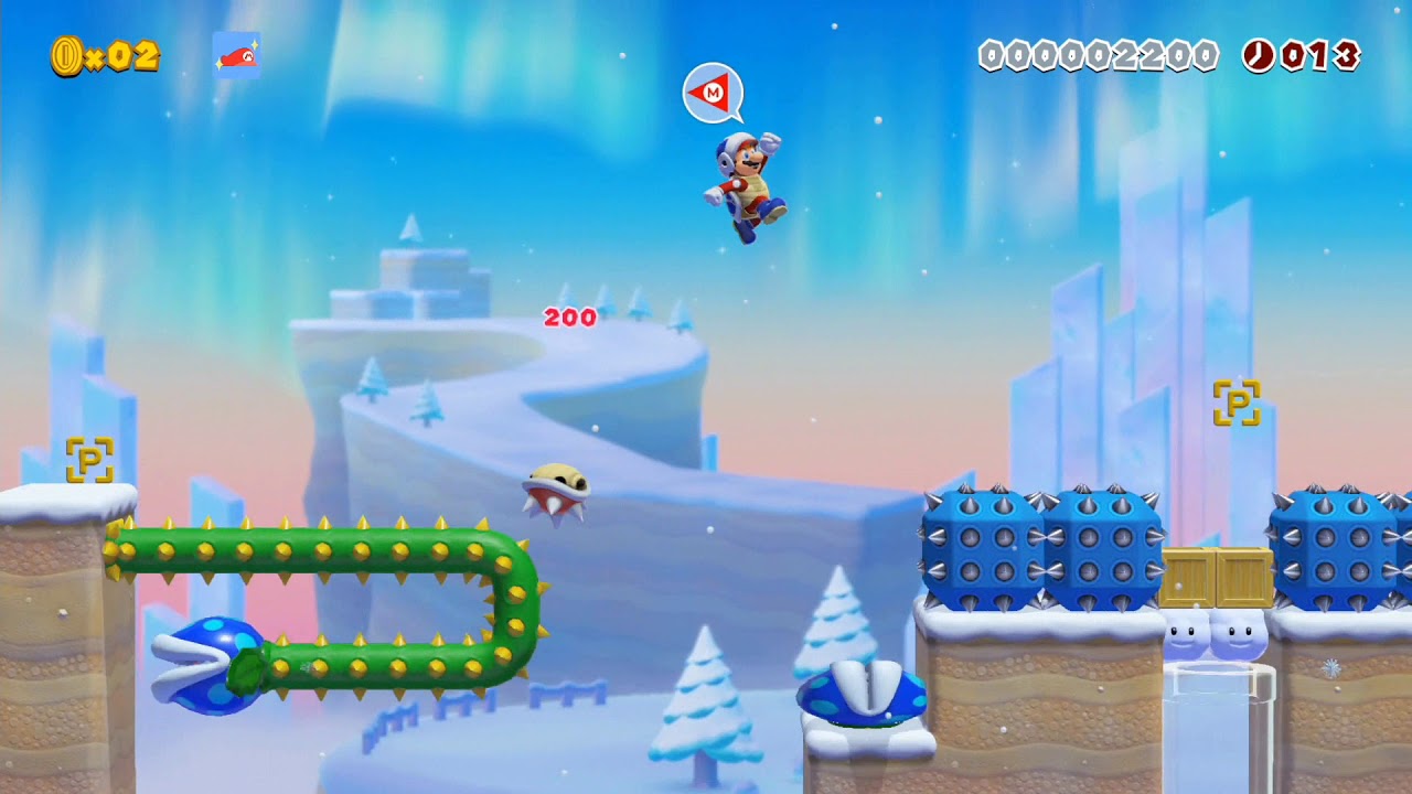 Mario Maker 2 - Frozen Pipe Delivery - YouTube