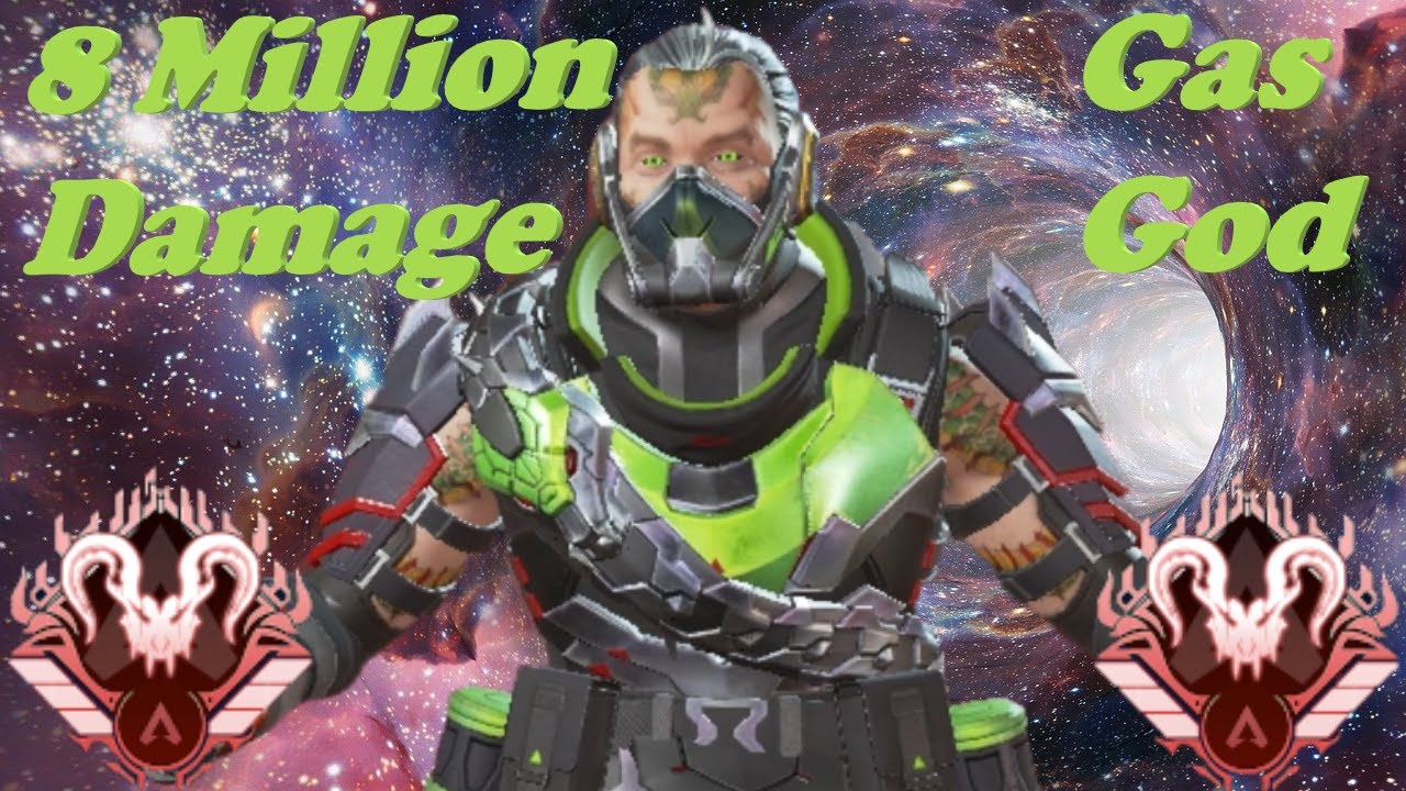 8 Million Damage Caustic Plays 3 Strikes (Apex Legends) - YouTube