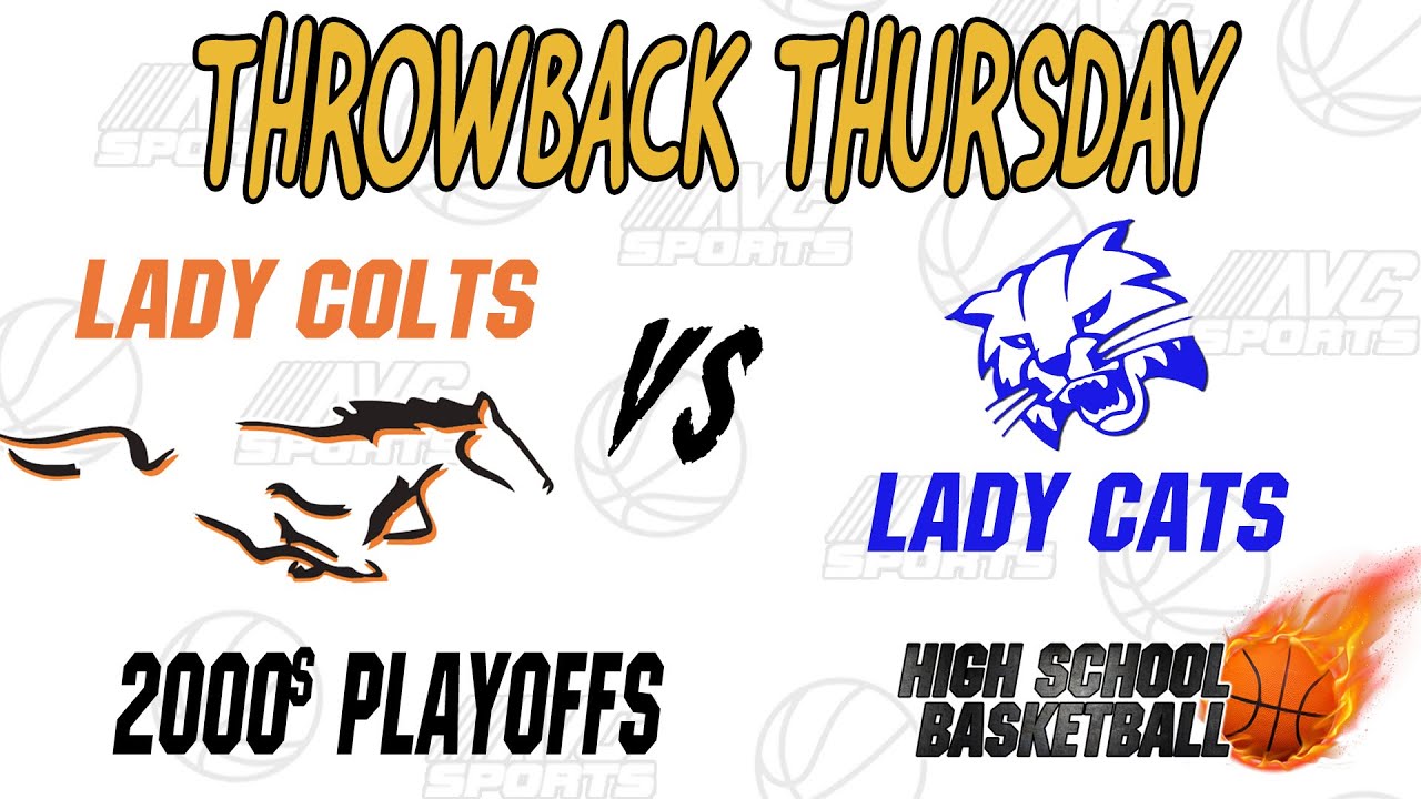 Throwback Thursday: Girls HS Basketball Playoffs 2000 - YouTube