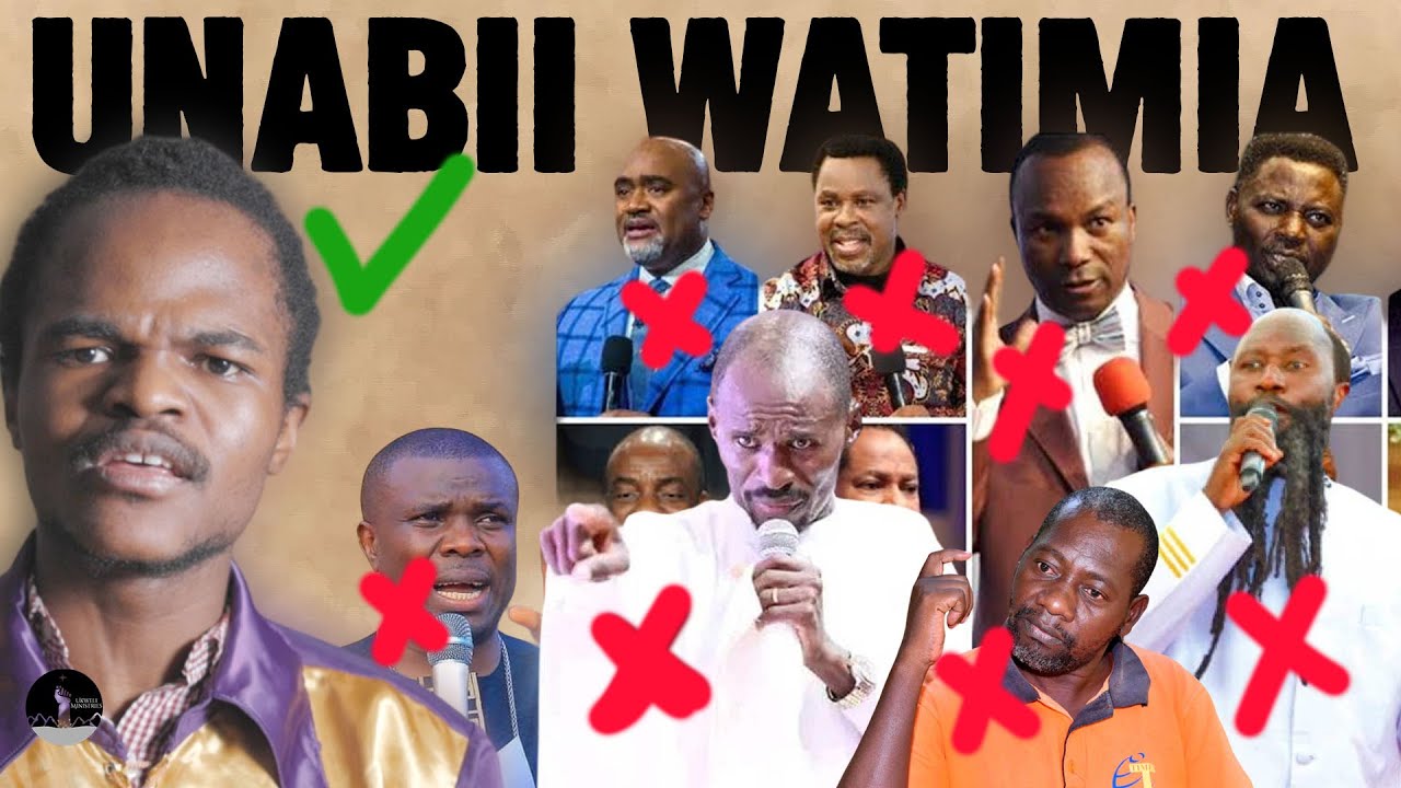 PASTOR EZEKIEL, PASTOR MACKENZIE, MTUME MWAPOSA, GEORDAVIE, ETC. BWANA ...