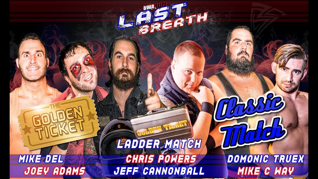 UWA Elite Classic Match: 2017 Golden Ticket Ladder Match - YouTube