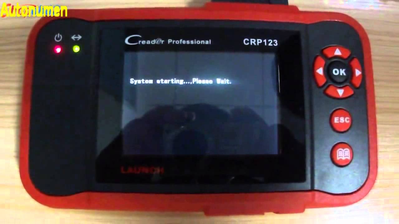 2014 NEW Launch Creader Professional CRP 123 - YouTube
