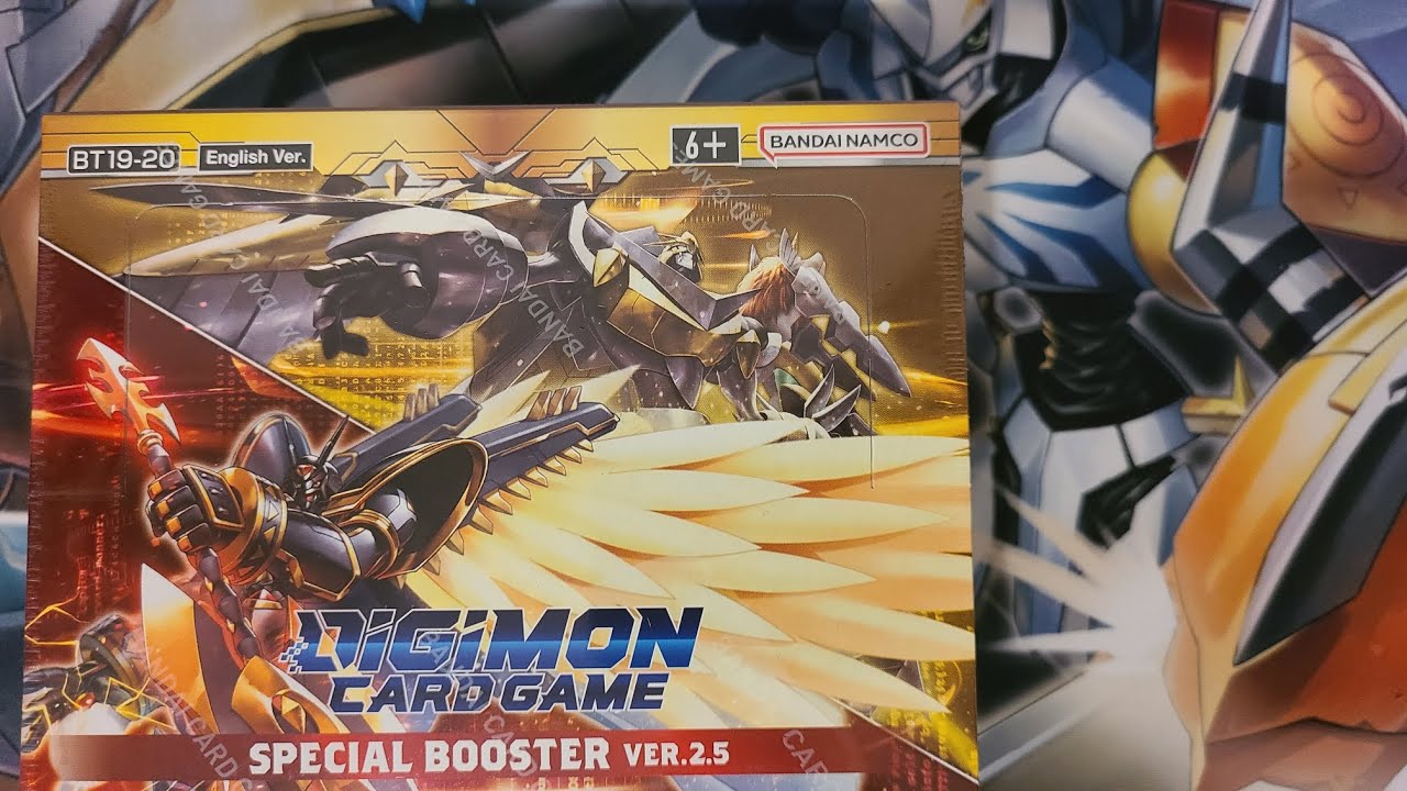 Digimon Card Game 2020 Special Booster Ver. 2.5 3rd unboxing part 4 ...