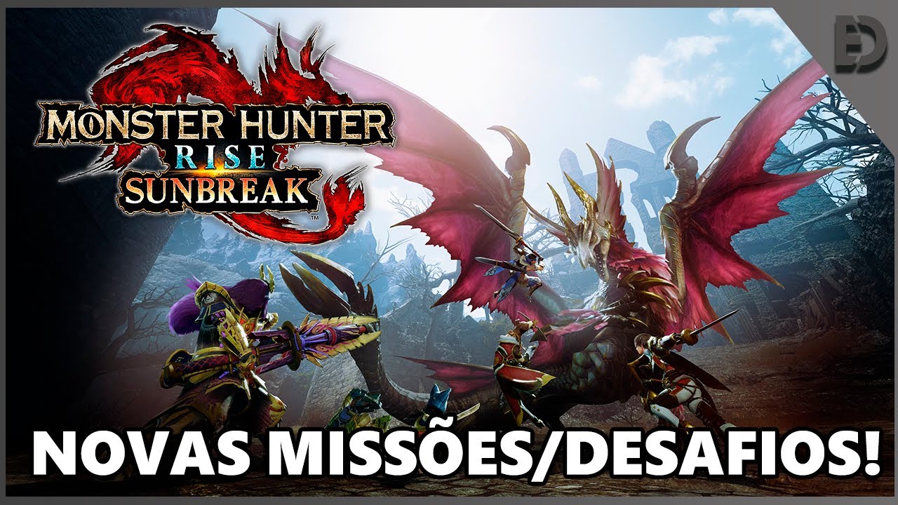 MH RISE: SUNBREAK | INICIO DE GAMEPLAY EM PT-BR - YouTube