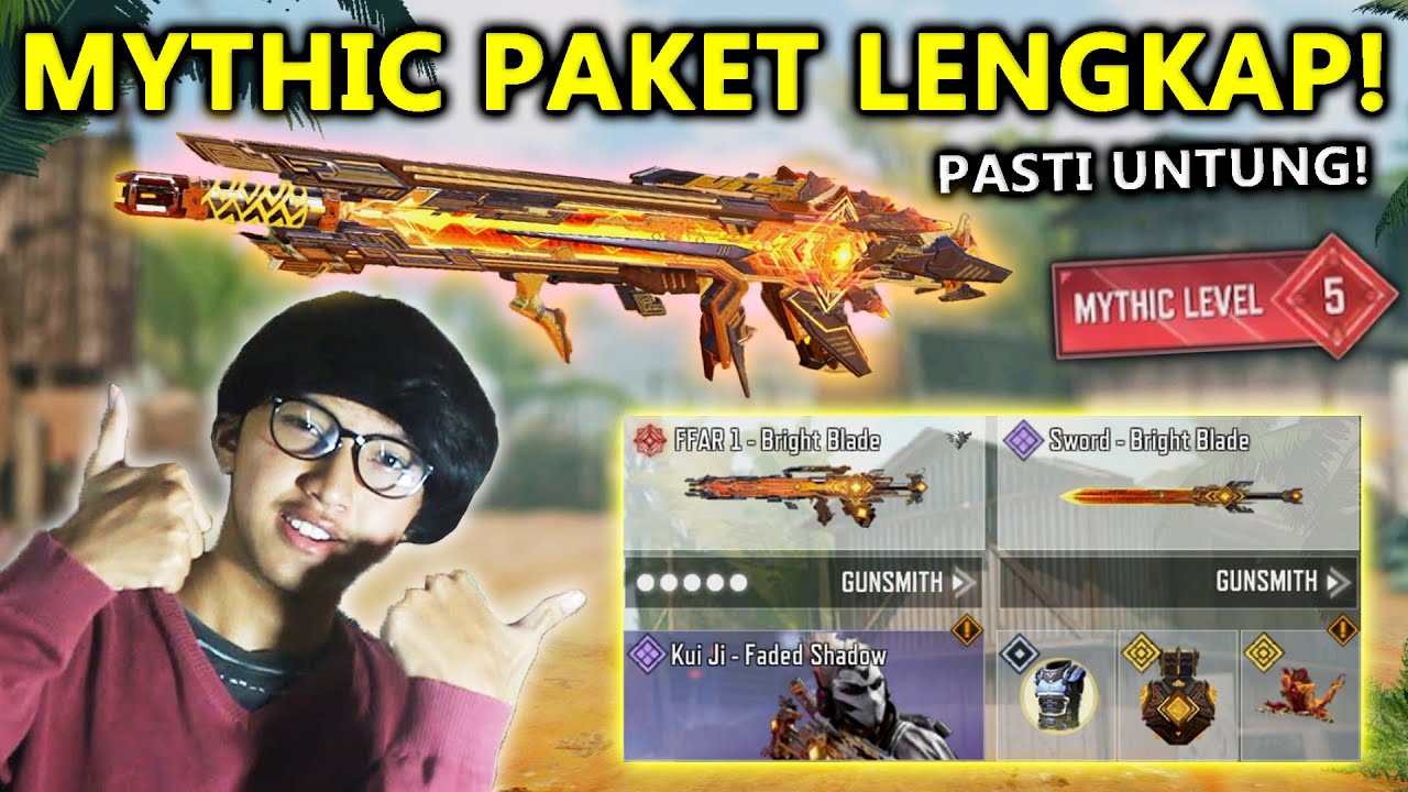 SKIN MYTHIC PALING UNTUNG BUAT DIBELI! REVIEW MYTHIC FFAR 1 BRIGHT ...
