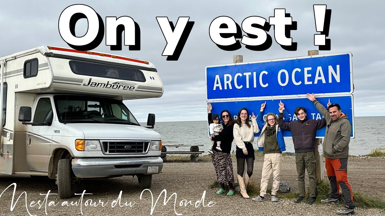 ON Y EST ! Au BOUT DU MONDE par la ROUTE ! Nesta autour du Monde 🌎 ...