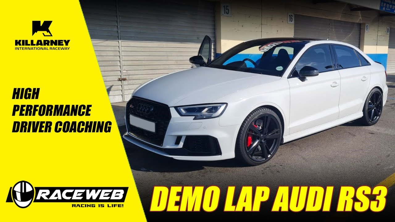 Audi RS3 Demo Lap by RACEWEB - Killarney - YouTube