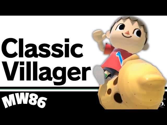 Villager Super Smash Bros Skins Brawl Vault