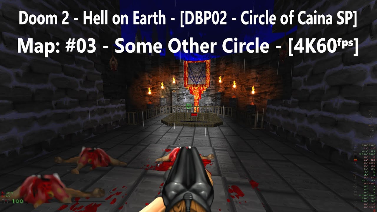 Doom 2 - [DBP02 - Circle of Caina SP] - Map: #03 - Some Other Circle ...