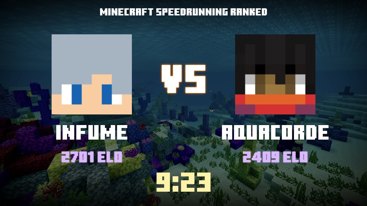 Infume VS Aquacorde | MCSR Ranked - YouTube
