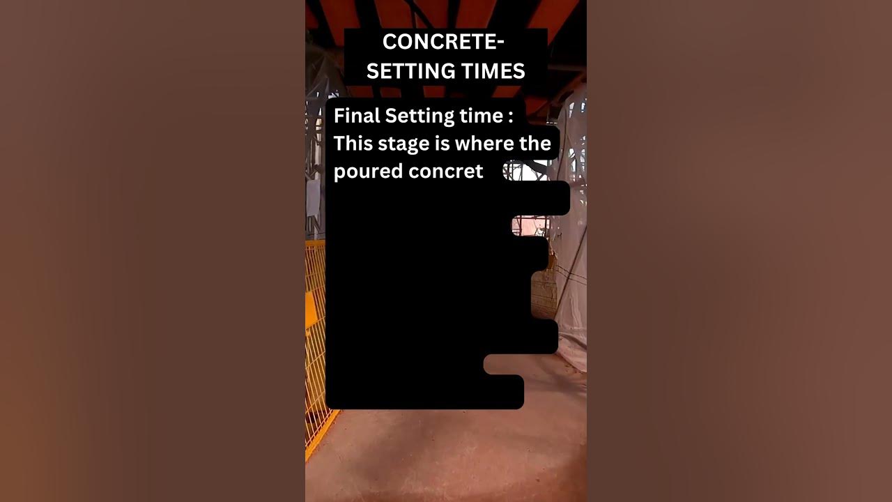 What Is Concrete Initial Setting Time And Its Time Limits shorts what-is-concrete-initial-setting-time-and-its-time-limits-shorts