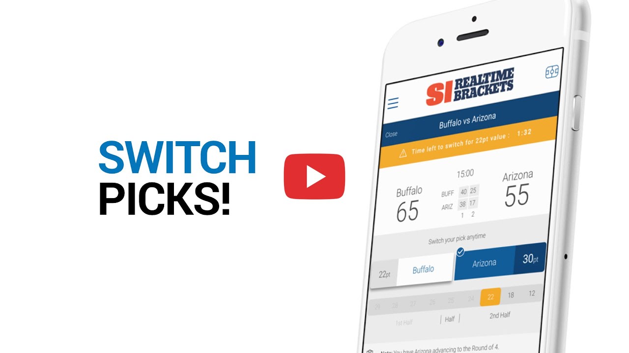 SPORTS ILLUSTRATED's Realtime Brackets - BE UNBUSTABLE - YouTube