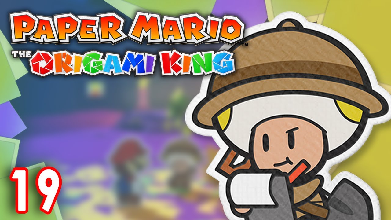 Paper Mario The Origami King - PT Part 19 - Professor Toad - YouTube