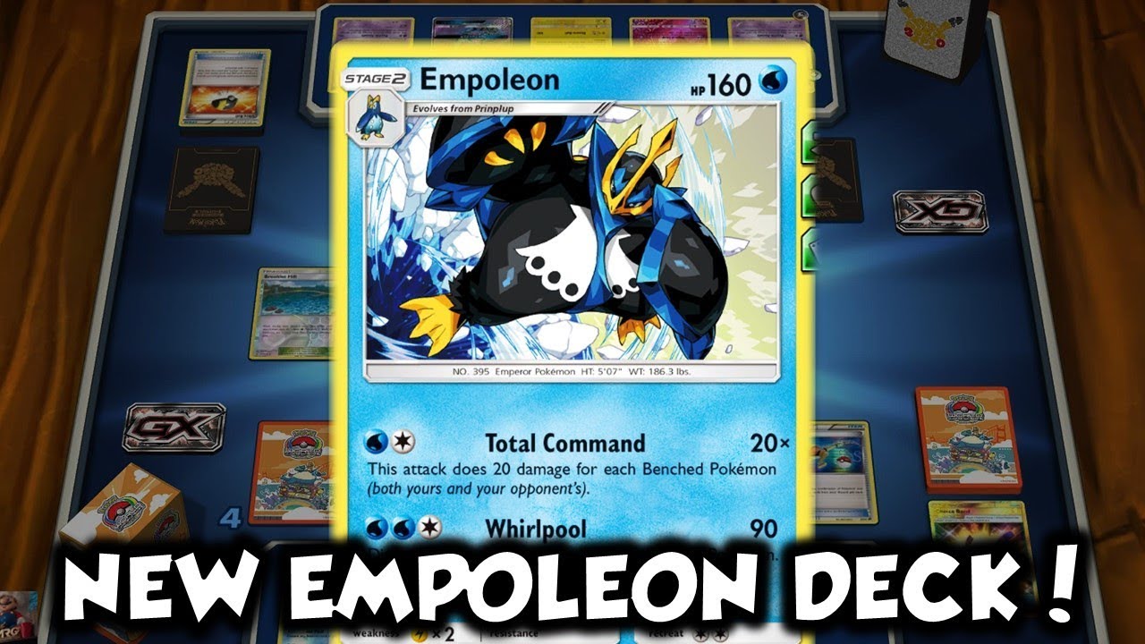 Empoleon's Power | Pokemon TCG Empoleon Ultra Prism Deck Profile and ...
