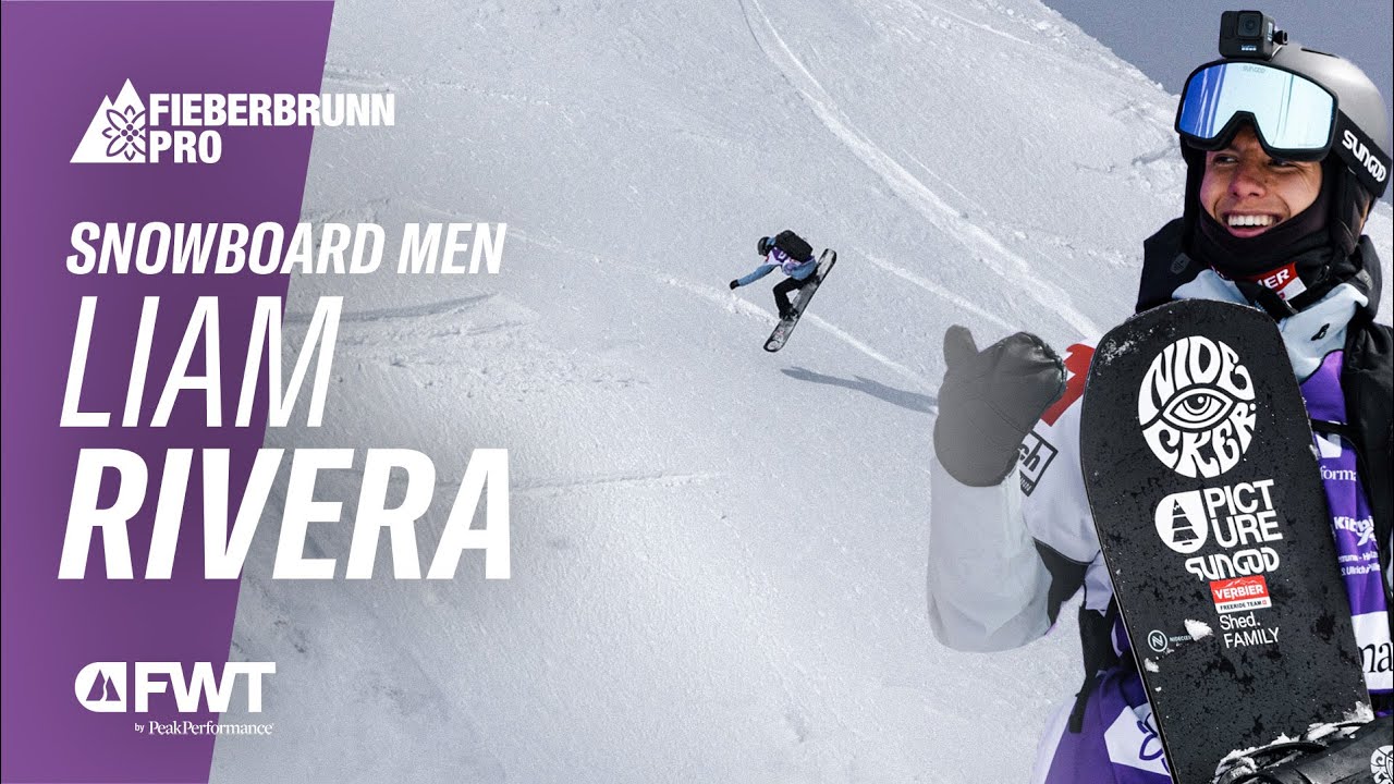 Liam Rivera Sending a 360 off the Häusl Cliff I 2024 Fieberbrunn Pro ...