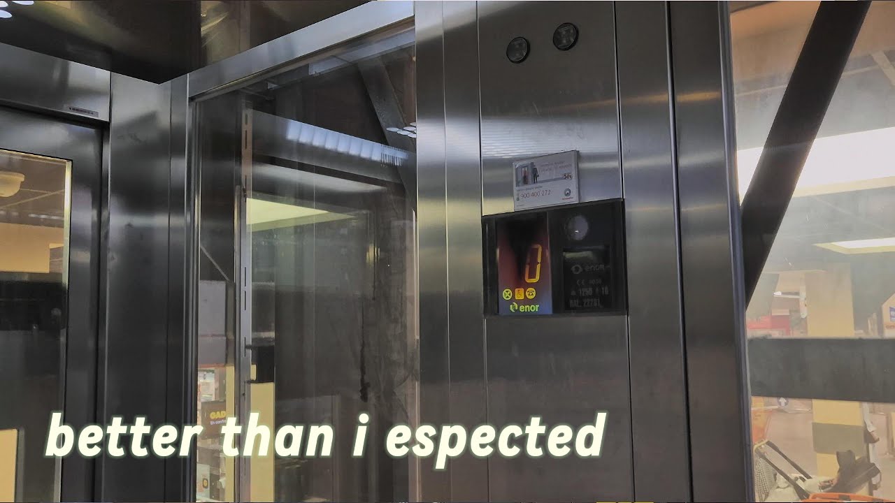 Scenic Enor holeless Hydraulic Elevator in a Gadis supermarket, A ...