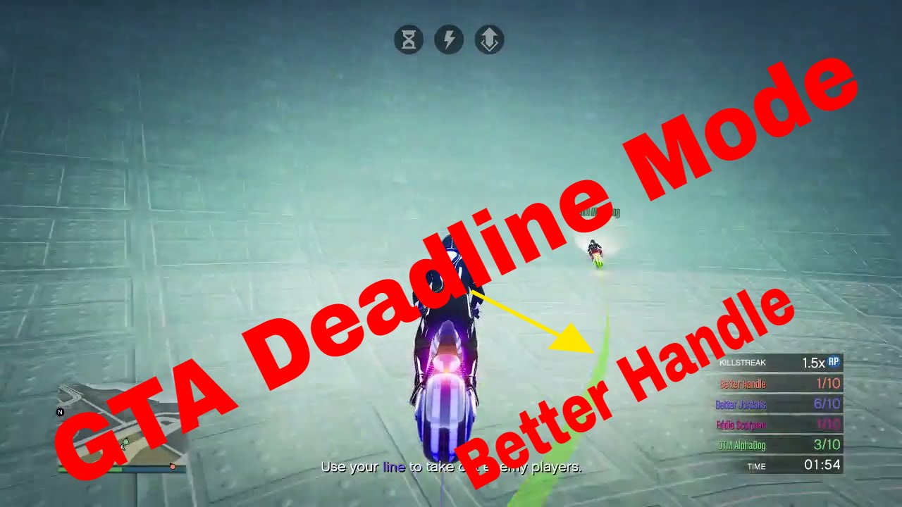 GTA 5 Online Adversary Mode Gameplay - Deadline - This is TRON! - YouTube