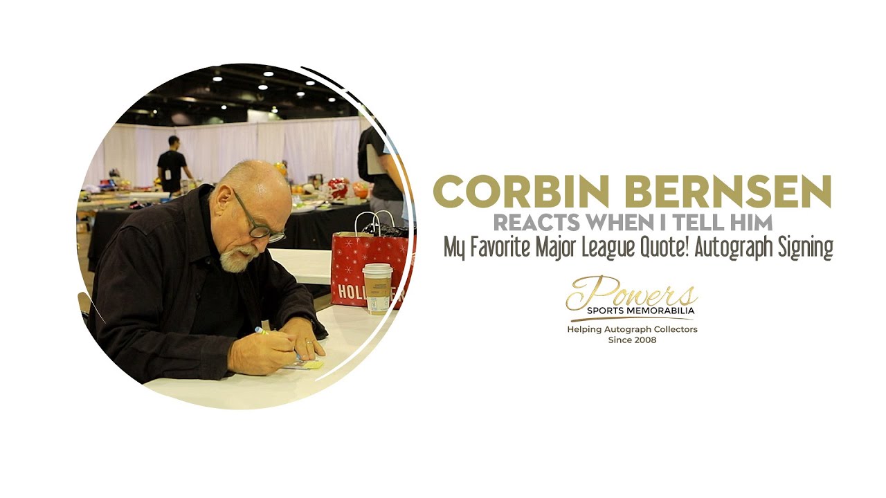 Corbin Bernsen Reacts When I Tell Him My Favorite Major League Quote ...