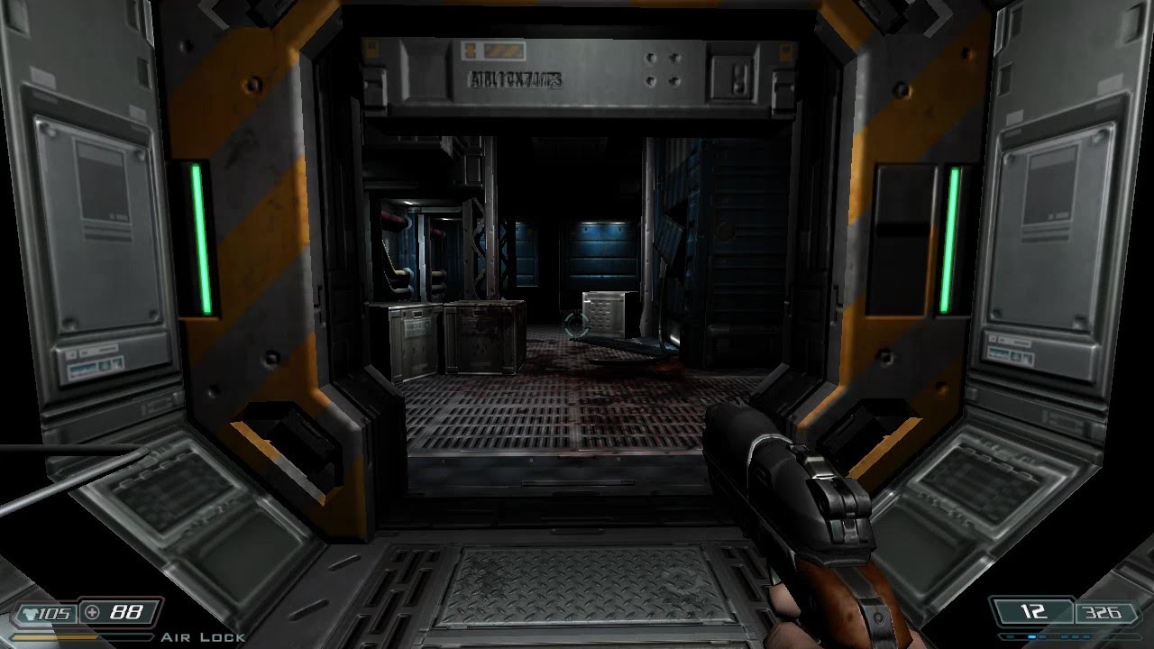 Doom 3 Air Lock ambience [Doom 3 Ambience 2.0] - YouTube