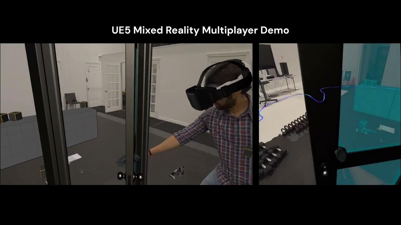 Mixed Reality Multiplayer in Unreal Engine 5 - YouTube
