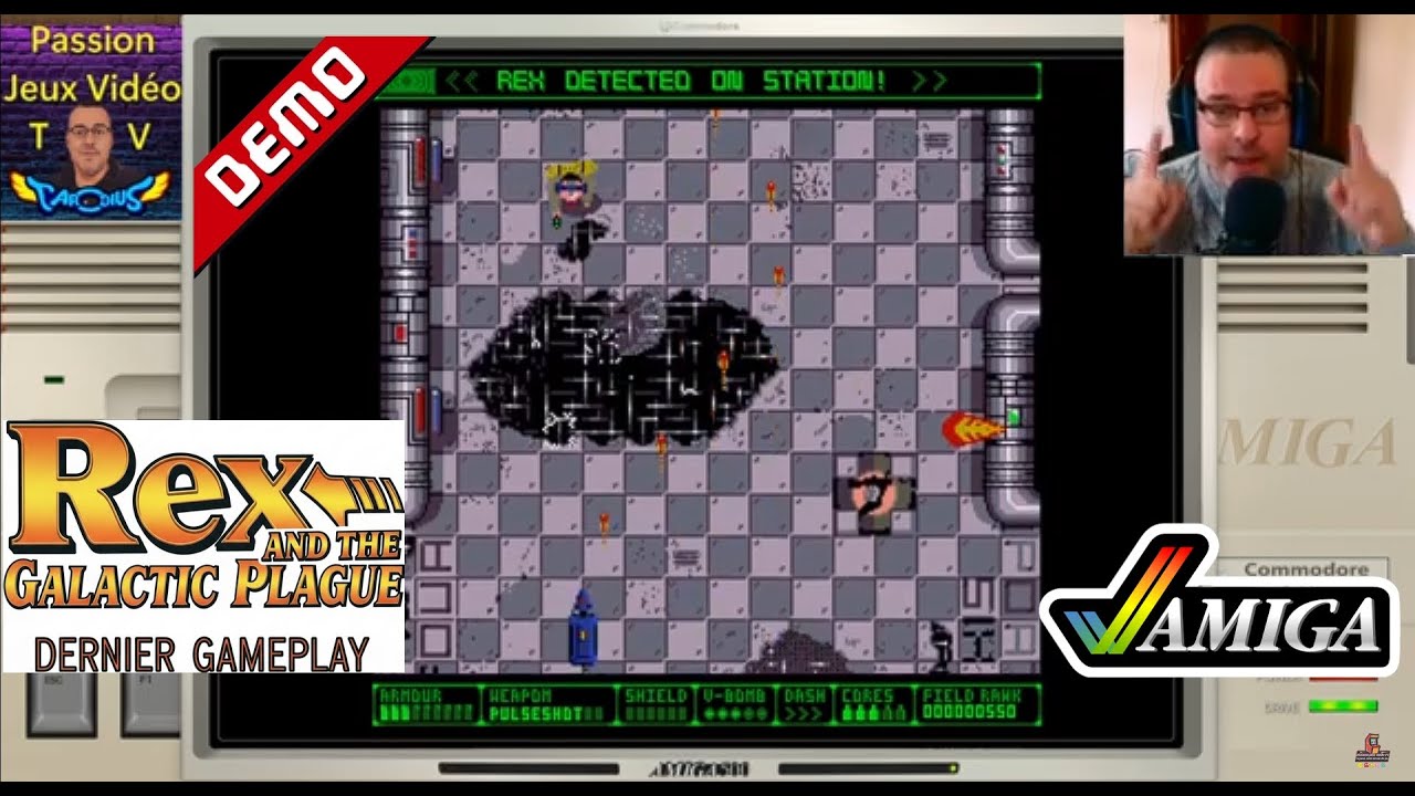 Rex and the Galactic Plague – Dernier Gameplay Dévoilé sur Amiga 500 ...
