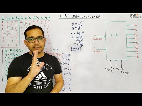 13. 1:8 Demultiplexer in Hindi | Tech Gurukul by Dinesh Arya - YouTube
